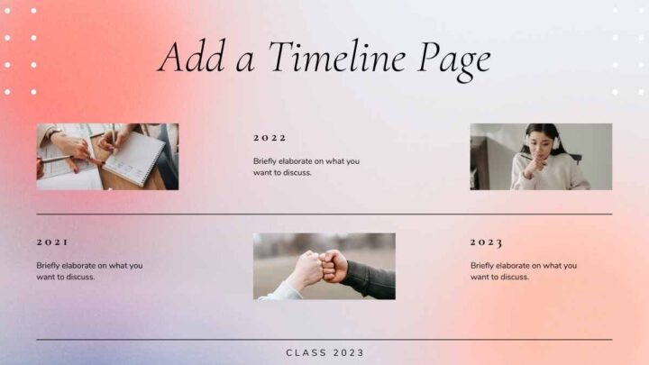 Classic Minimal Yearbook. Free PPT & Google Slides Template ...