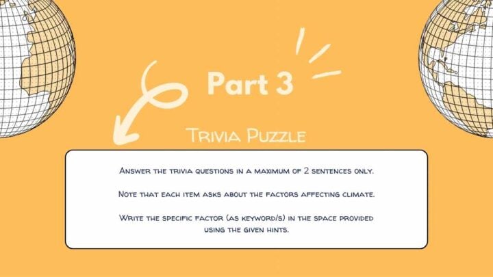 Climate and Latitude Lesson. Free Lesson Slides Template — SlidesCarnival