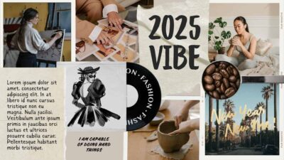 2026 New Year Vision Board. Free Slides Template — SlidesCarnival