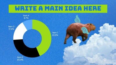 Cute Capybara Background. Free PPT & Google Slides Template ...