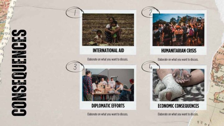 Gaza War Israel-Palestine Conflict. Free Slides Template — SlidesCarnival