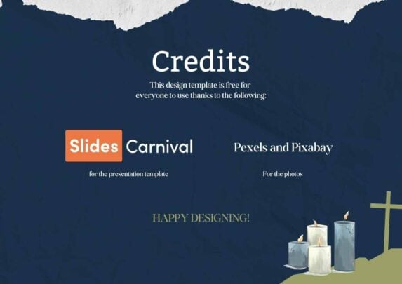 Holiday No Classes Poster. Free Slides Template — SlidesCarnival