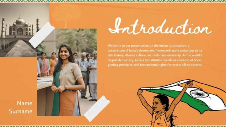 Indian Constitution. Free Presentation Template — SlidesCarnival