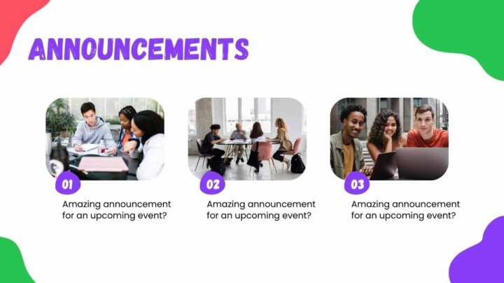 Slide Buletin Kampus - Template Presentasi Gratis - SlidesCarnival