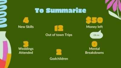 My LIfe Updates this Year Highlights. Free PPT & Google Slides Template ...