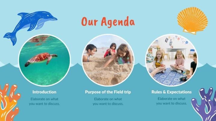 Pastel Field Trip to the Sea. Free PPT & Google Slides Template ...