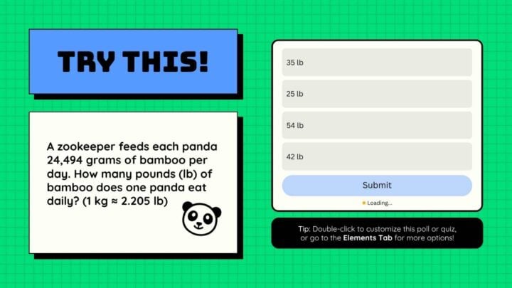 Math Lesson Slides For Grade 7: Measurement. Free Slides Template ...