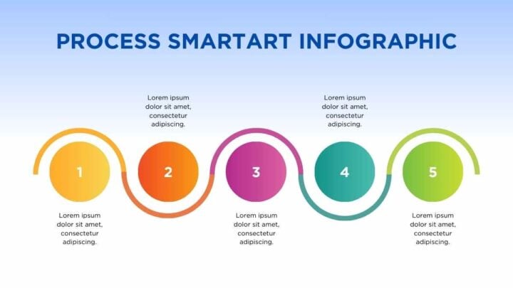 Process SmartArt Infographic. Free PPT & Google Slides Template ...