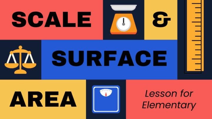 Scale and Surface Area Lesson Elementary. Free Lesson Template ...