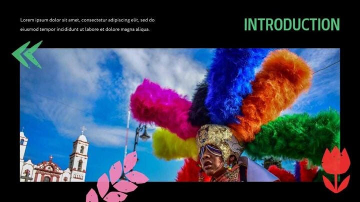 Social Studies Lesson: Hispanic Culture. Free Slides Template ...