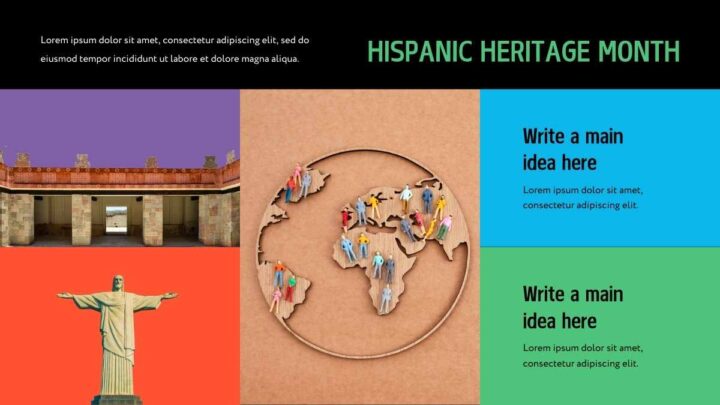 Social Studies Lesson: Hispanic Culture. Free Slides Template ...