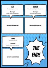 Comic Style Elements of a Story Infographic. Free PPT & Google Slides ...