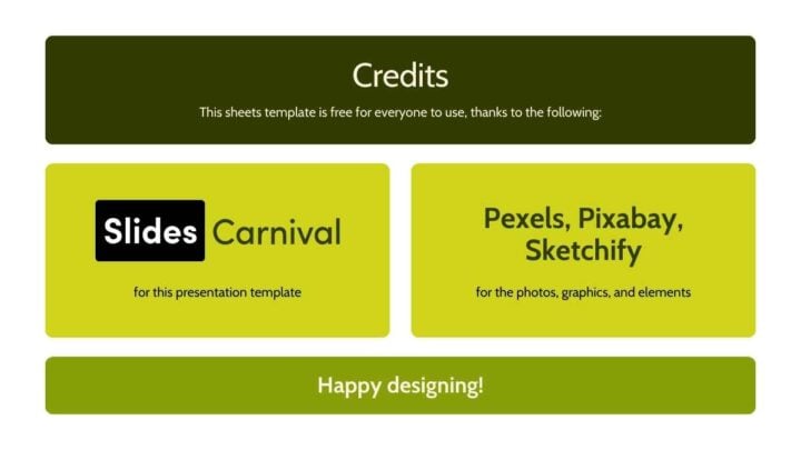 Community Service Time Sheet. Free Sheet Template — SlidesCarnival