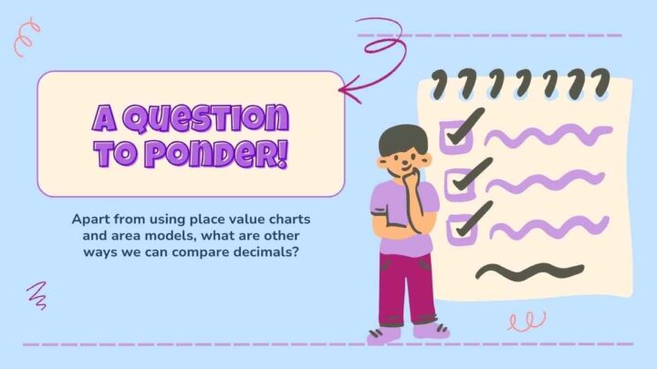 Comparing Decimals Math Lesson for Elementary. Free PPT & Google Slides ...