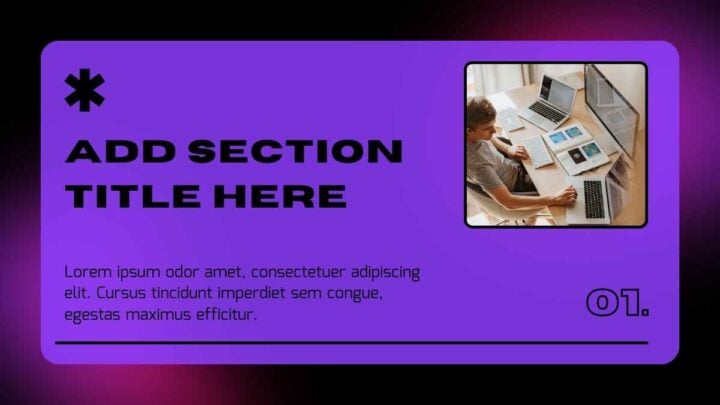 Data Science Project. Free Infographics Template — SlidesCarnival