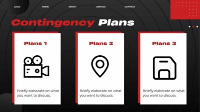 Go Live Plan. Free Slides Template — SlidesCarnival