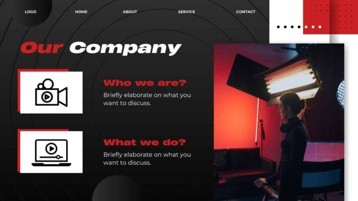 Go Live Plan. Free Slides Template — SlidesCarnival
