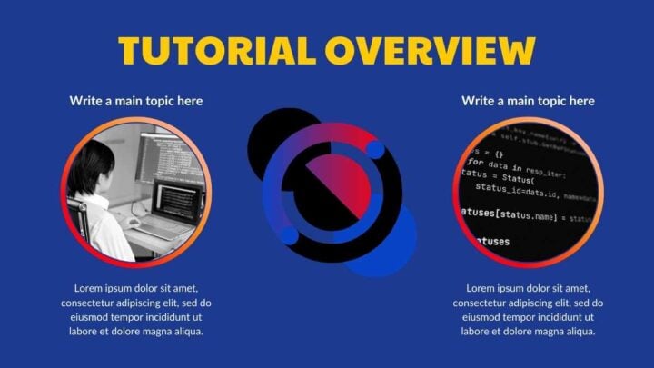 Introduction to HTML Tutorial. Free PPT & Google Slides Template ...