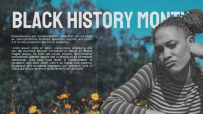 Let's Celebrate Black History Month Background. Free PPT & Google ...