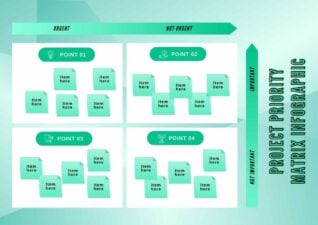 Project Priority Matrix Infographic. Slides Template — SlidesCarnival