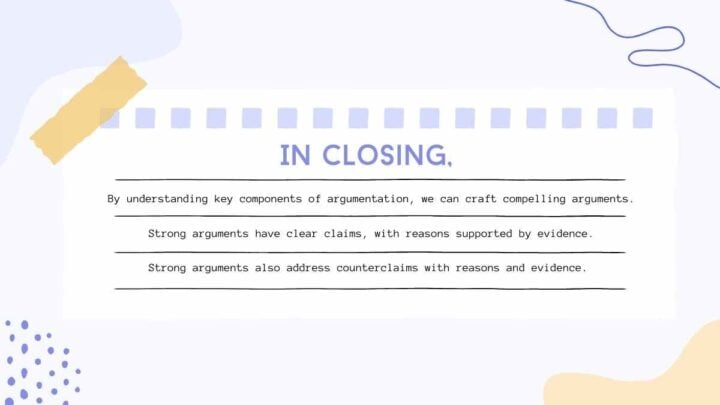 Creating Cohesive Arguments Lesson for High School. Free PPT & Google ...