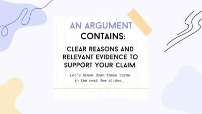 Creating Cohesive Arguments Lesson for High School. Free PPT & Google ...