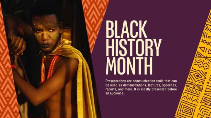 Black History Month Biography . Slides Template — SlidesCarnival