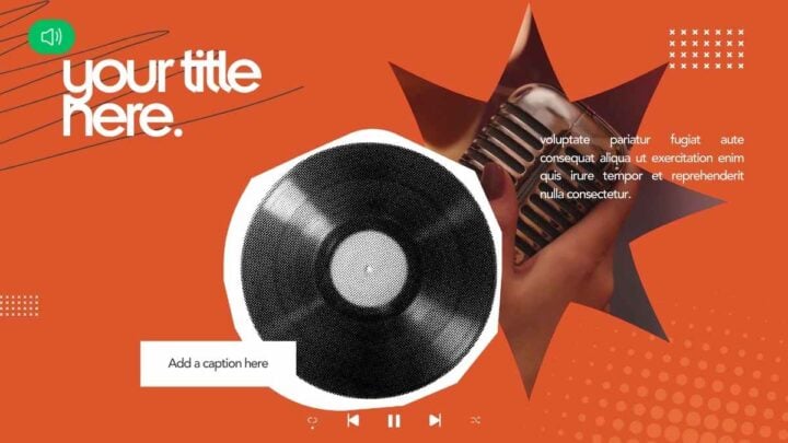 Slides with Music. Slides Template — SlidesCarnival