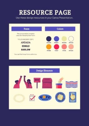 Creative Election Day Poster. Free PPT & Google Slides Template ...