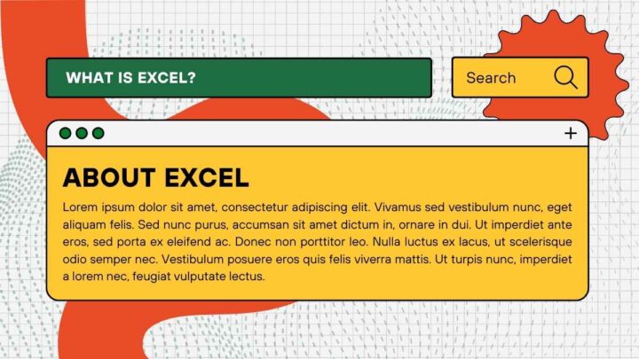 How to Work on Excel Sheets Tutorial. Free Presentation Template ...