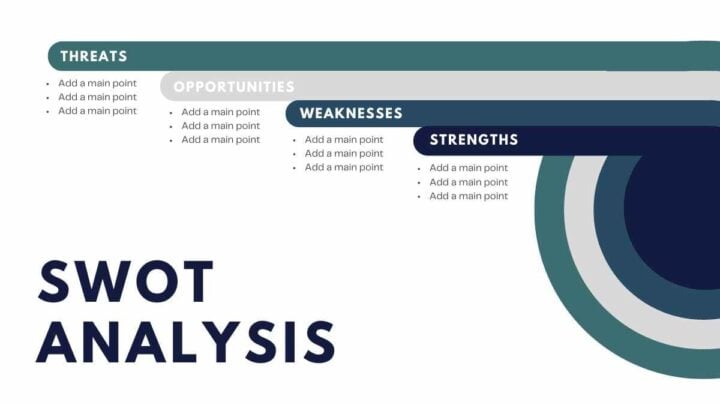 Creative Modern SWOT Analysis. Free Infographics Template — SlidesCarnival