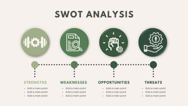 Creative Modern SWOT Analysis. Free Infographics Template — SlidesCarnival