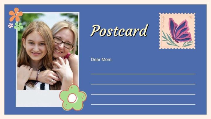 Mother's Day Postcards. Free Slides Template — SlidesCarnival