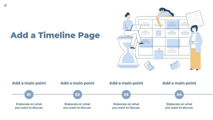 Curved Timeline. Free Presentation Template — SlidesCarnival