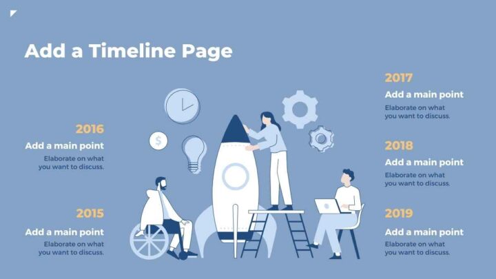 Curved Timeline. Free Presentation Template — SlidesCarnival
