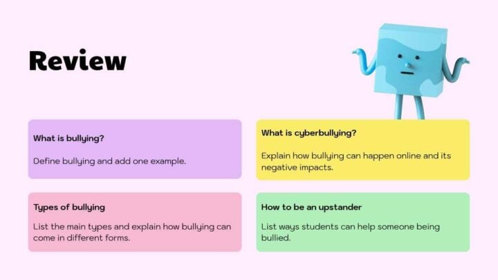 Bullying Prevention Slides For Middle School. Free PPT & Google Slides ...