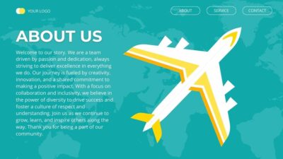 Aircraft Background Mini. Free PPT & Google Slides Template ...