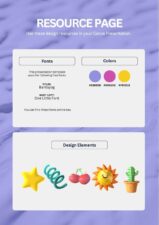 Cute Art of Air-Dry Clay Lesson Summary. Free Lesson Slides Template ...
