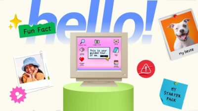 Back to School Self-Introduction with Morph Transition. Free Slides ...