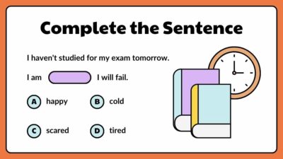 Cute Cartoony Emotion Flashcard for Elementary. Free PPT & Google ...