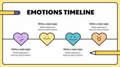 Cute Cartoony Emotion Flashcard for Elementary. Free PPT & Google ...
