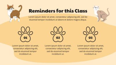 Cute Cat Activity Lesson Plan. Free PPT & Google Slides Template ...
