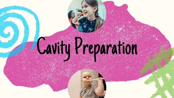Cavity Preparation In Primary Teeth. Free Google Slides Template ...