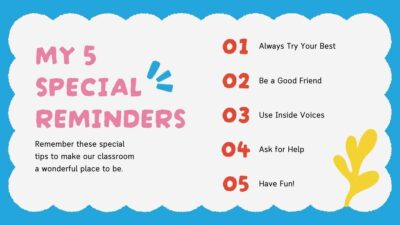 Back to School Classroom Rules . Free Slides Template — SlidesCarnival