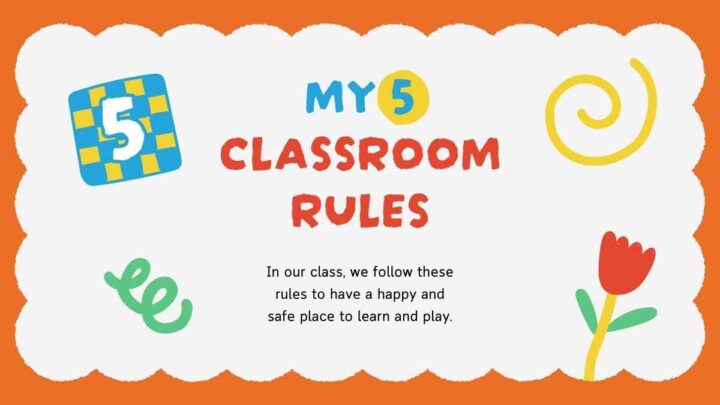 Back to School Classroom Rules . Free Slides Template — SlidesCarnival