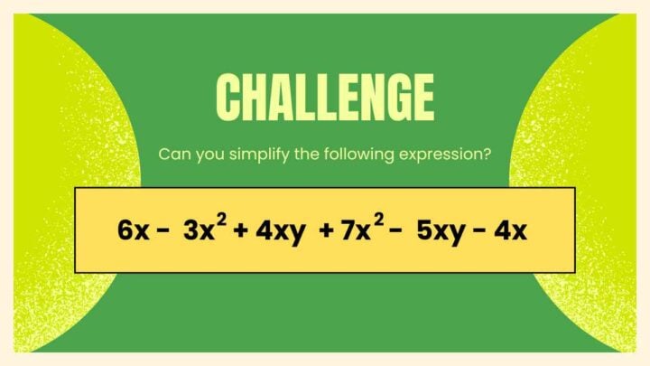 Combining Like Terms Lesson for Elementary. Free PPT & Google Slides ...