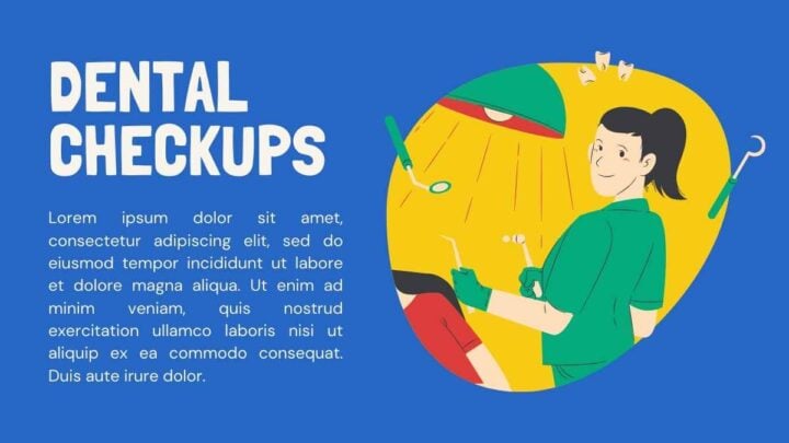 Dental Care and Oral Hygiene - Pre-K. Free PPT & Google Slides Template ...