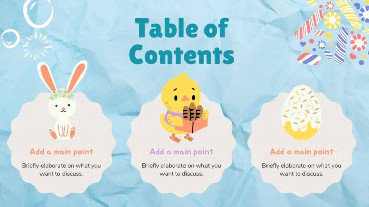 Easter Activities for Kindergarten. Free PPT & Google Slides Template ...