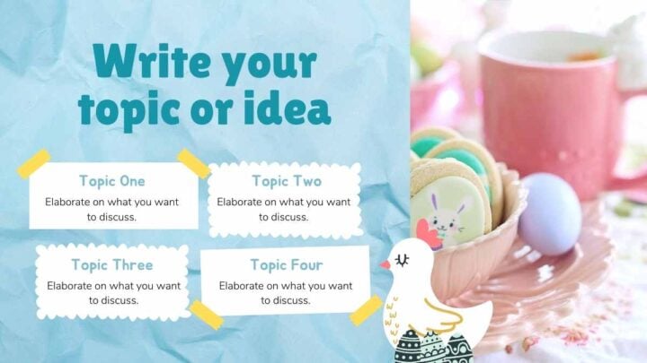 Easter Activities for Kindergarten. Free PPT & Google Slides Template ...