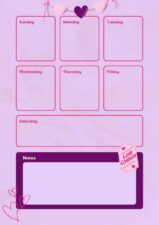 February Calendar Planner. Free PPT & Google Slides Template ...